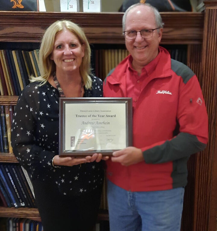 Bethel Park businessman honored with state library award - The Almanac